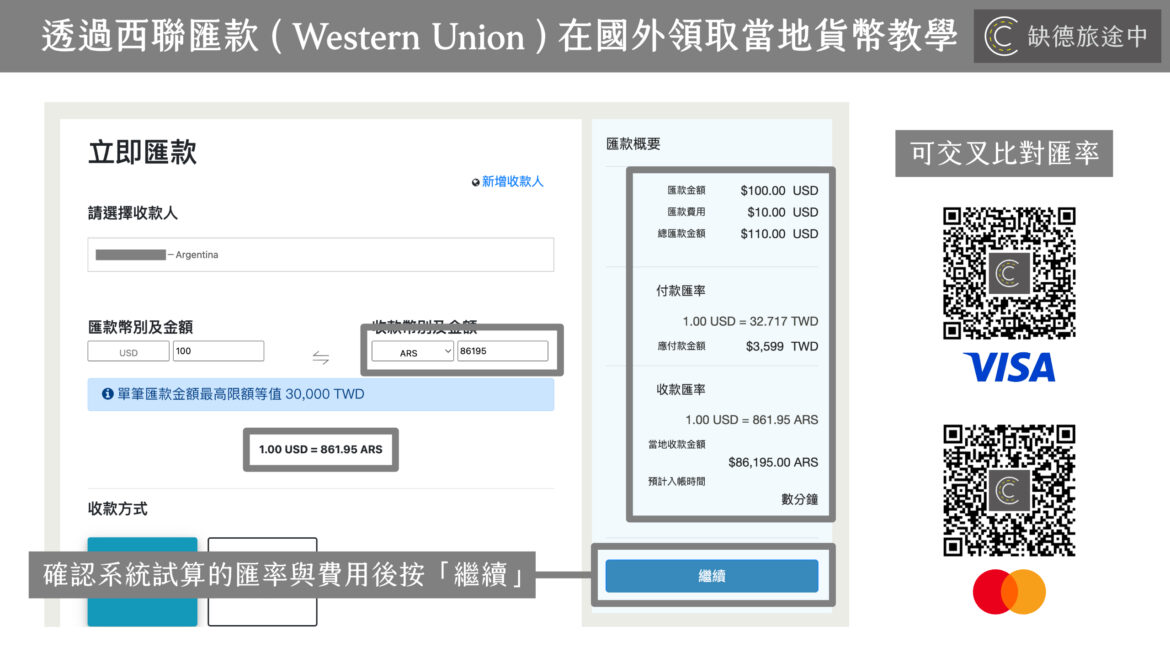 透過西聯匯款 ( Western Union ) 在國外領取當地貨幣教學 | 台灣銀行帳戶怎麼透過京速 Pay 在國外提款？跟 ATM 提款又 ...